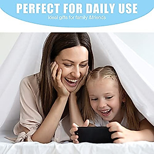 25 Pack Fleece Blanket Bulk 50 x 60 Inch Warm Cozy Fleece Blankets Soft Lightweight Fleece Throw Blankets for Bed Couch Sofa Home Office Wedding Gifts Travel Camping Suitable for 4 Seasons (White)