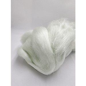 YANTRA Lab Laboratory Quartz Fiber Glass Wool Long Strand High Temperature Catalytic Filler Filtration 1 LB