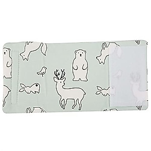 USB Baby Feeding Bottle Warmer Portable Cartoon Milk Bottle Travel Heater Portable Milk Bottle Heating Warmer Compatible with Many Kinds of 5V 2A USB Devices(Bear)