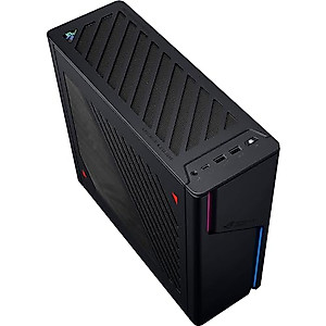 ASUS ROG Gaming Desktop PC, Small Form Factor (Intel i7-13700F 16-Core, GeForce RTX 4070 12GB, 32GB DDR5 RAM, 2x2TB PCIe SSD NVMe SSD (4TB), WiFi 6E, Bluetooth 5.3, Win 11 Home) w/Dockztorm Hub