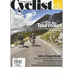 CYCLIST, THE THRILL OF THE RIDE SUMMER, 2016 ISSUE,50 MAGZINE OF THE YEAR