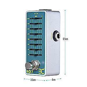 EX 7 Band EQ Equalizer Mini Guitar Pedal