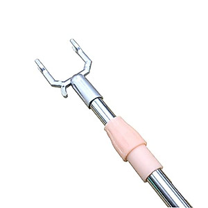 BUGUUYO 3pcs Clothes Rail Fork Drying Rack Clothing Drying Rack Clothes Curtain Hanger Garment Hook Pole Heads Reach Stick Pole Heads Clothesline Pole Head Clothes Fork Head Pole Parts