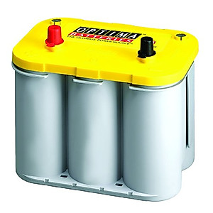 OPTIMA Batteries High Performance D34 YellowTop Dual Purpose Sealed AGM Car, Truck and SUV Battery, 750 CCA, Maintenance Free, Versitile Mounting