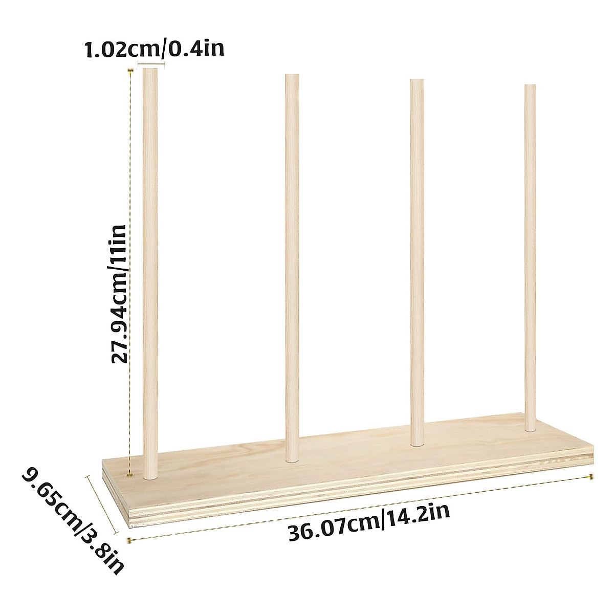 Ribbon Holder Organizer Rack, Easy to Install Ribbon Rack Ribbon Storage Organizer Ribbon Holder Bow Maker for Ribbon Wreaths, Suitable Ribbon Storage Bow Maker for Ribbon Sewing Craft