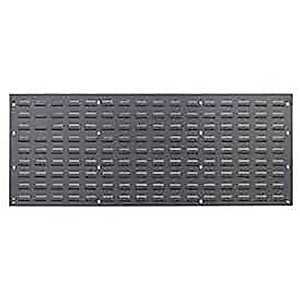 Louvered Wall Panel Without Bins 48x19 - Lot of 2