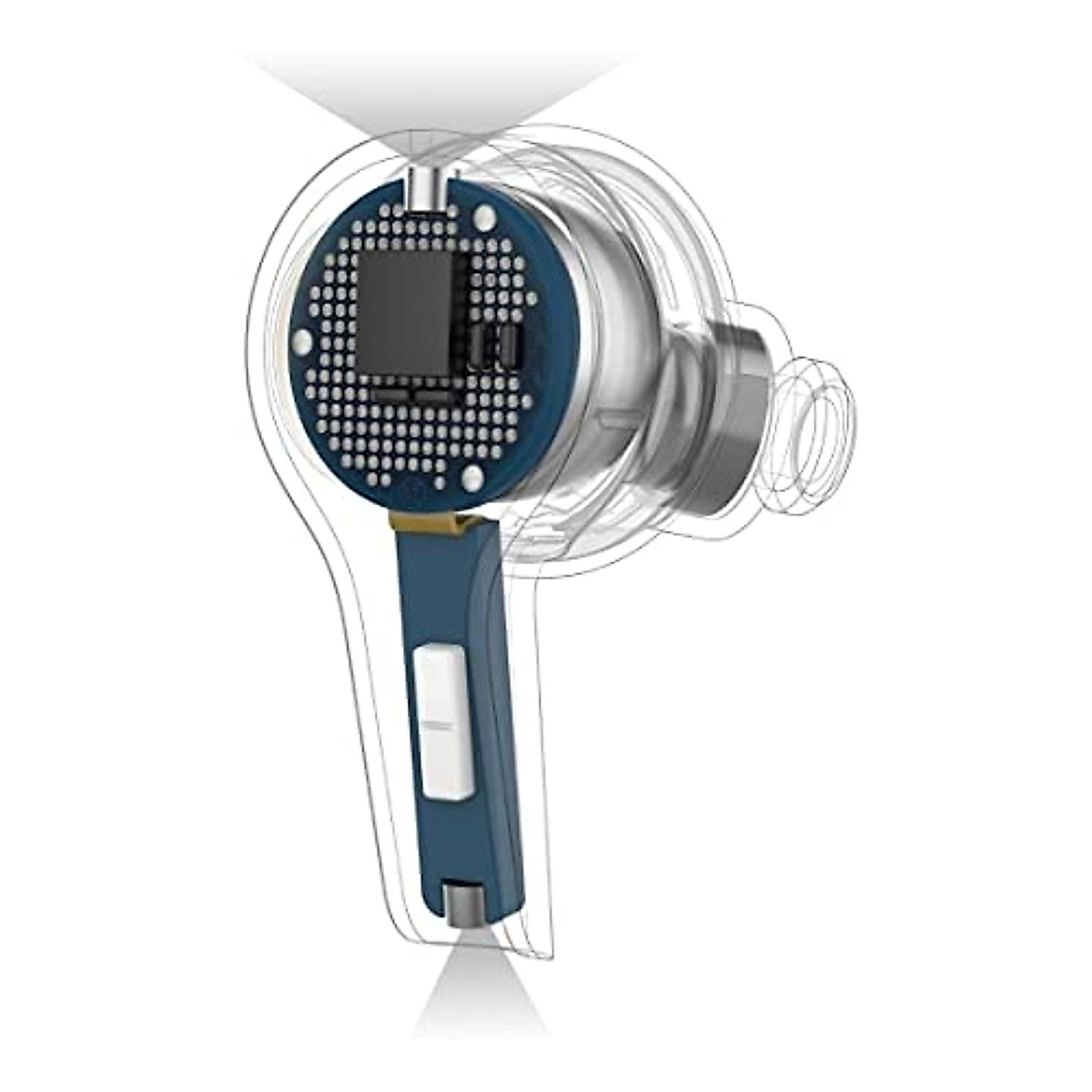 JLab JBuds Air Executive True Wireless Bluetooth Earbuds + Charging Case - Black - C3 Calling with Dual Microphones - Long Travel Playtime - Bluetooth 5.0 Connection - 3 EQ Sound Settings