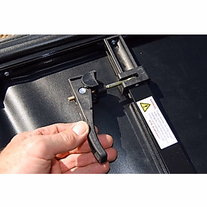 Tonno Pro Tonno Fold, Soft Folding Truck Bed Tonneau Cover | 42-502 | Fits 2007 - 2013 Toyota Tundra (includes track sys. clamp kit) 6' 7" Bed (78.7")