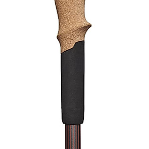 Black Diamond Pursuit Shock Trekking-Hiking Poles - Aluminum, Collapsible & Adjustable, Steel Grey-Octane, Medium/Large