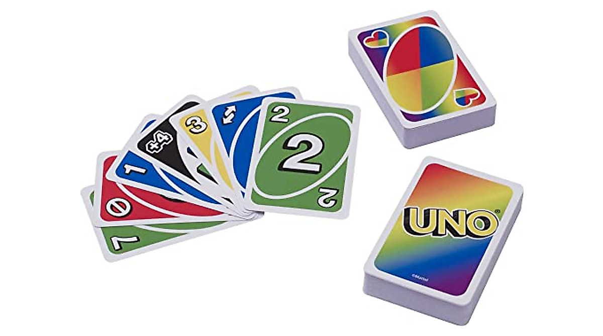 UNO Play with Pride Card Game - Inclusivity & Fun