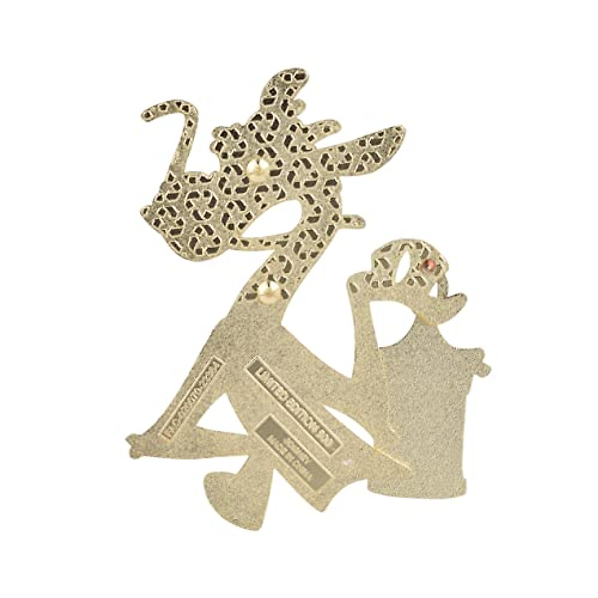 Disney Mulan 25th Anniversary Pin, Pack of 1, Limited Edition Collector Piece, Themed Jewelry, Hard Enamel, Gold Tone Metal, 3” x 3”, Amazon Exclusive