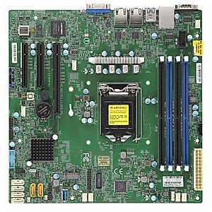 SuperMicro MBD-X11SCL-F-O C242 LGA1151 4X DDR4 2666MHZ ECC UDIMM PCH 3X PCI-E
