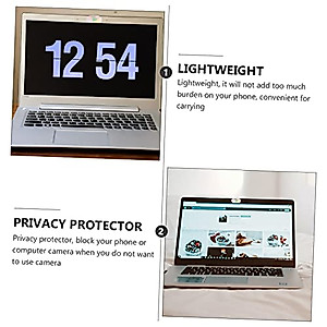 SOLUSTRE Laptops 12pcs Cover Self for Ornament Laptop Camera Pattern Blocker Slide Webcam Twelve Decorative Privacy Web Adhesive Phone Protector Computer Constellations Tablet Laptop Computer