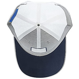 Costa Del Mar Bass Waves Trucker Cap, Grey, One Size US