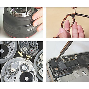 Guard4U 750Pcs 15-Size Metric M1 M1.2 M1.4 M1.6 M1.7 304-Stainless Steel Phillips Countersunk/Flat Head Self-Tapping Small Machine Screws Assortment Kit