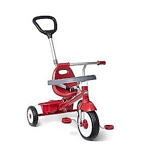 Radio Flyer 456 Stroller Tricycle, Red