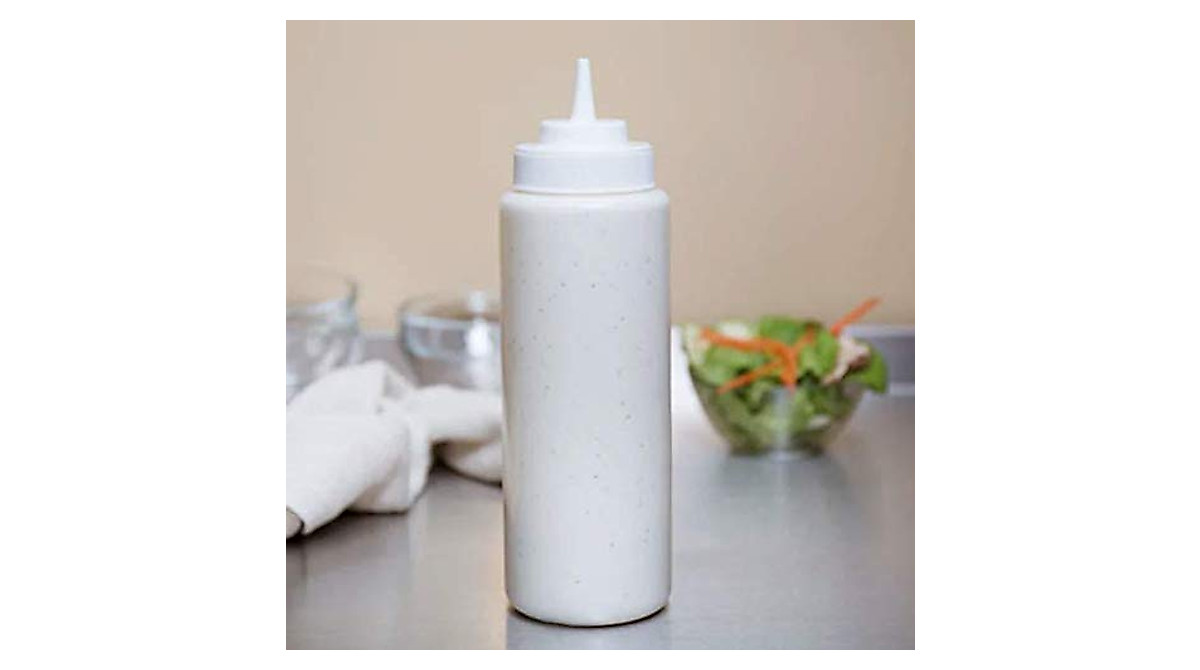 Condiment Bottles - 2 Pack Premium Quality
