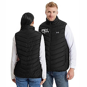 ysgfhgjw deals of the day lightning deals Heated Vest for Men and Women, USB Rechargeable Heated Jacket Electric Heating Vest, Not Included Battery Black S