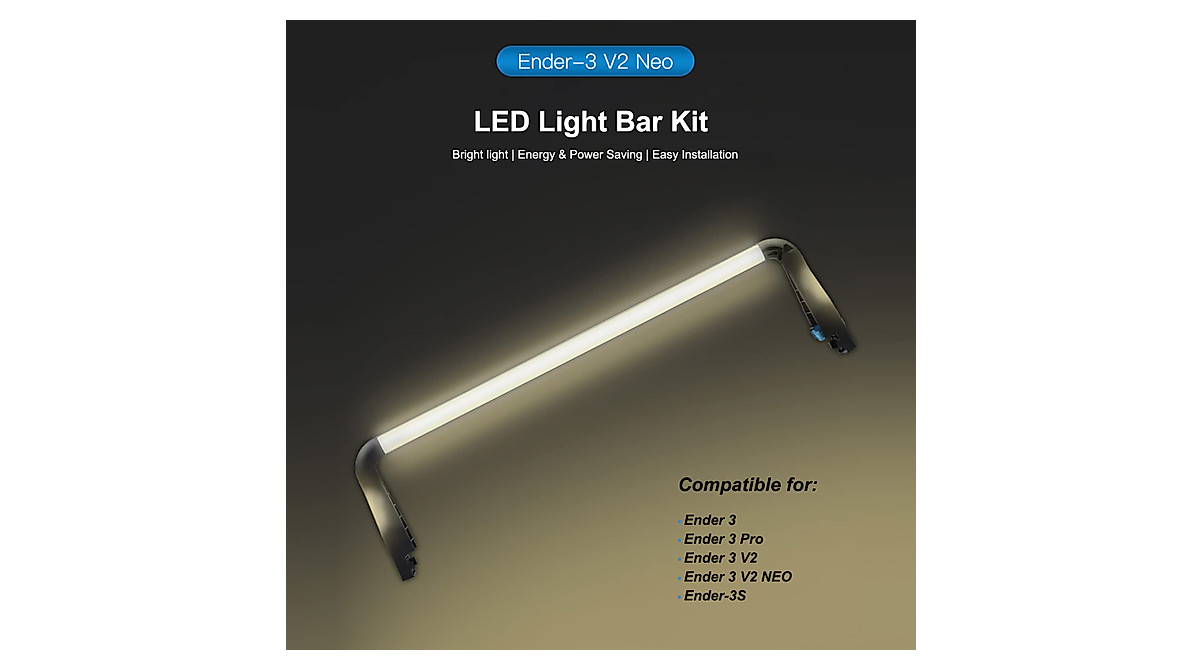ENOMAKER Creality 3D Printer LED Light Bar Kit for Ende 3 V2 Neo ...