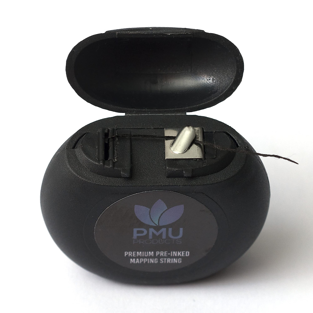 PMU Products Pre-Inked Microblading String for Brow Mapping - New Version - Microblading String with Dispenser