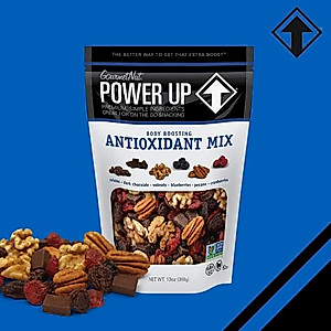Power Up Trail Mix - Antioxidant Mix, 100% All Natural Trail Mix (Pack of 2)