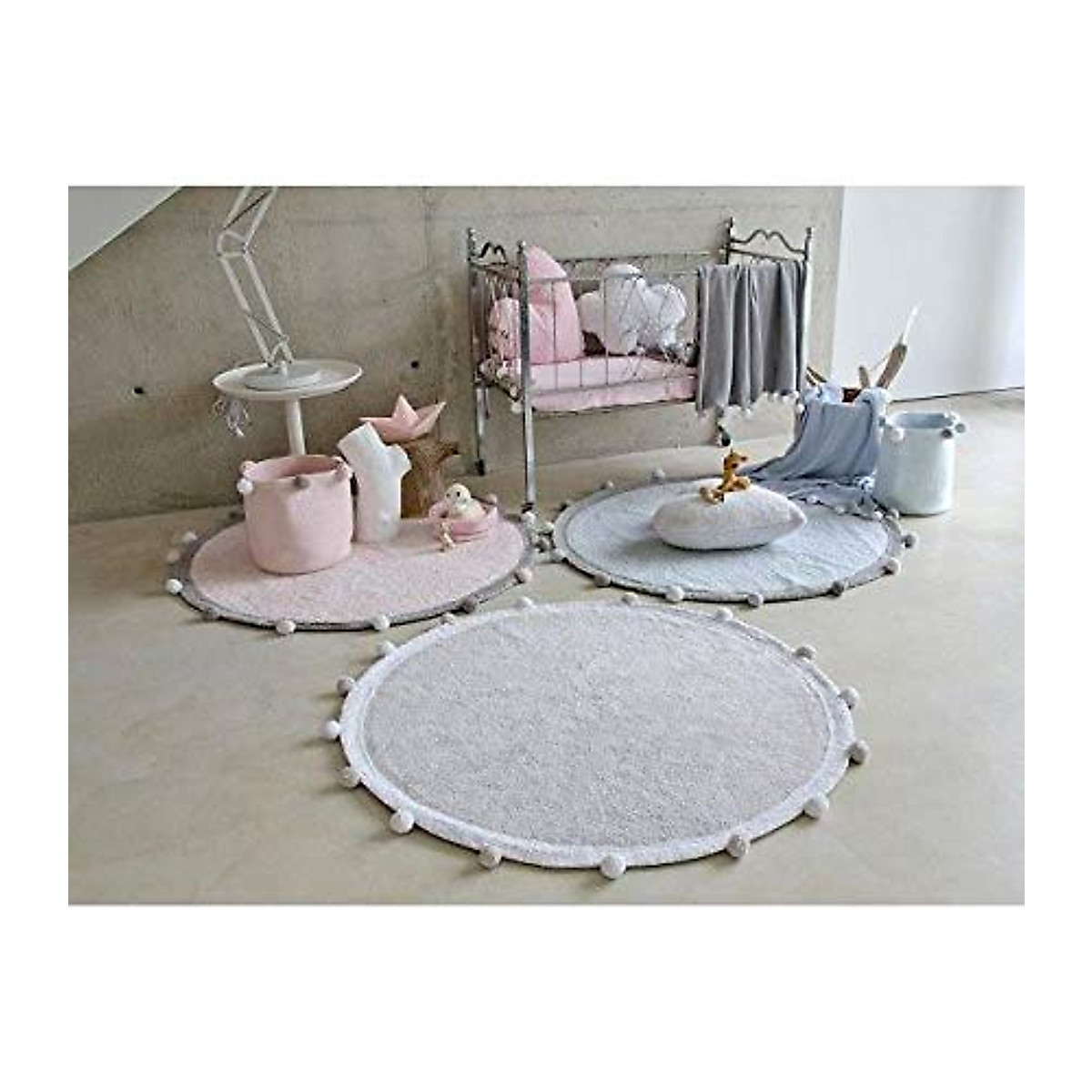 Lorena Canals BSK Baby Bubbly Pink Basket