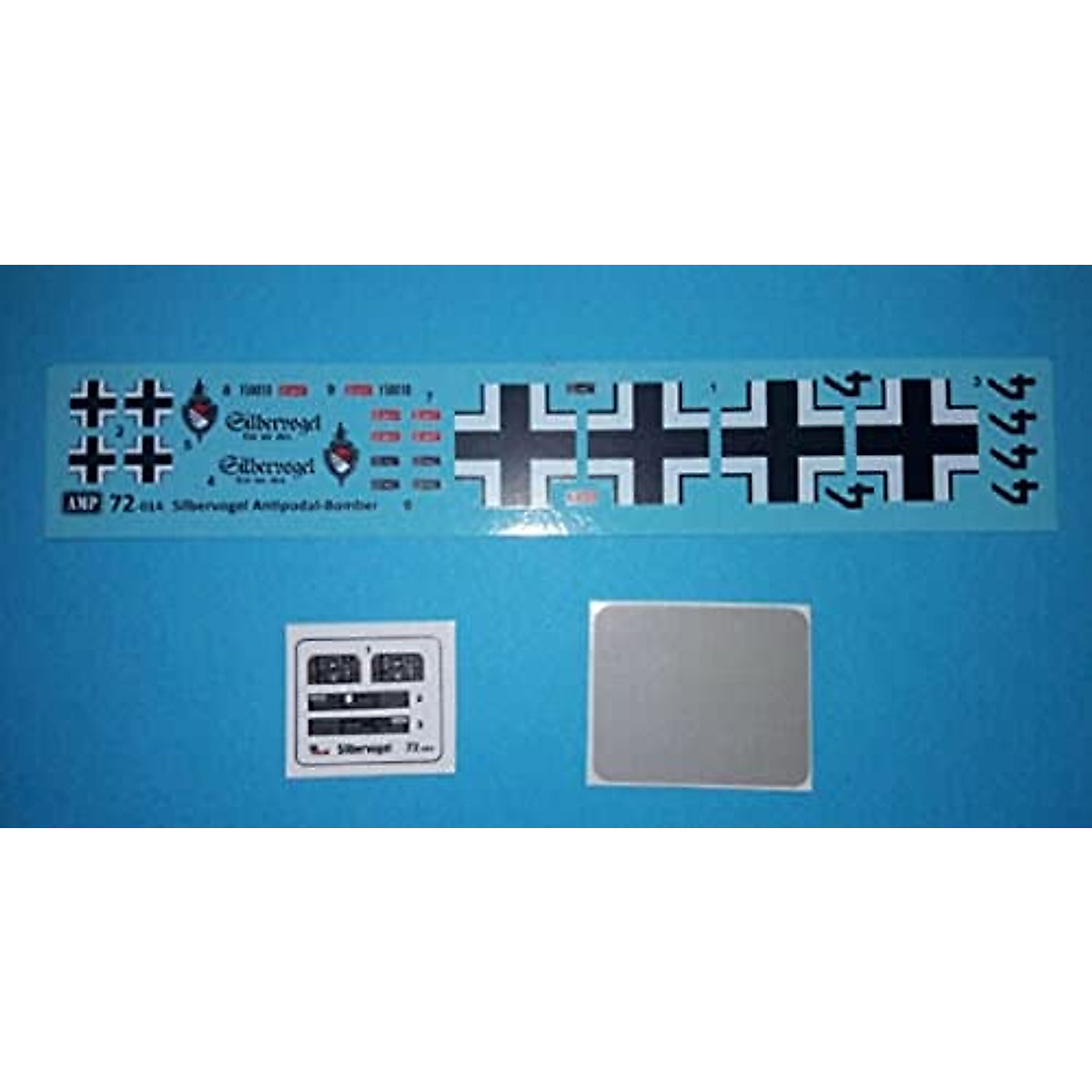 AMP 72-014 - 1/72 -"Silbervogel Third Reich sub-Orbital Bomber Scale Model kit