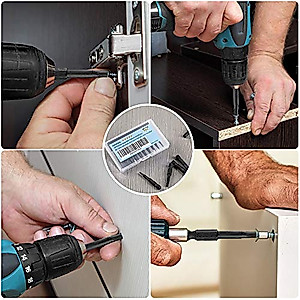 10PCS Hex Head Allen Wrench Drill Bit Set, VAKOGAL S2 Steel Hex Head Screwdriver Bit Set, with Magnetic, 1.5-8mm Metric, 1/4 Inch Hex Shank, 2 Inch Length, for Hand Held Wrench and Electric Drills