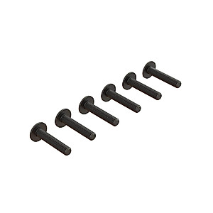 ARRMA Flanged Button Head Screw, M4x20mm (6), ARA727420