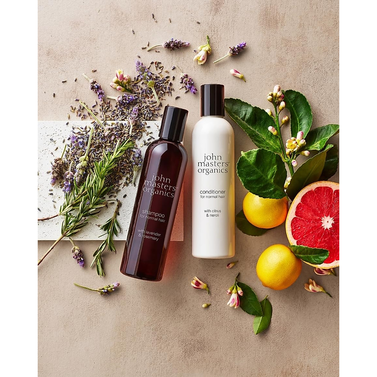 John Masters Organics | Daily Nourishing Shampoo with Lavender & Rosemary | USDA Organic | Purify Scalp | Sulfate Free | Clean Haircare 16 oz.