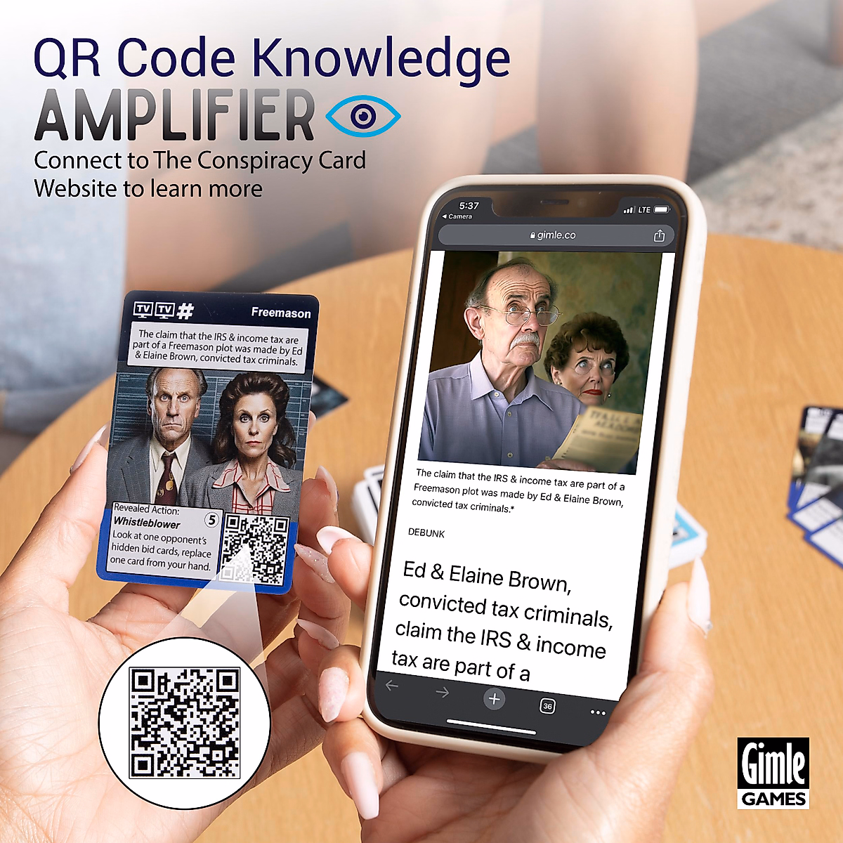 Conspiracy The Card Game | Easy-to-Play Bidding Game | Intriguing and Engaging Fun for Casual Gamers | Perfect for Family Game Night!