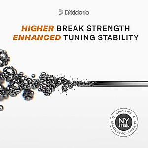 D'Addario Guitar Strings - NYXL Electric Pedal Steel Guitar Strings - NYXL1138PS - Unrivaled Strength, Tuning Stability, Enhanced Mid-Range - For 10 String Pedal Steel Guitars - 11-38 Regular Light E9