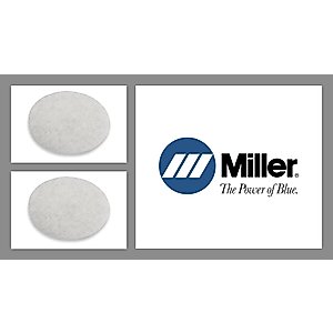 Miller Filter 245233 2 pack of 6 Filter for Cool Belt