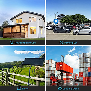 Renogy 10W 12V Waterproof Charger, 10 Watts Solar Panel + Tubular Mount Bracket + Installation Tool Kit for DC Powered, Automatic Gate Opener Systems