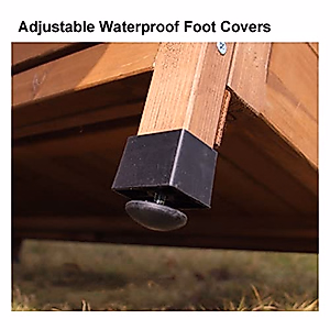 Outdoor Storage Cabinet with Adjustable Shelves Garden Tool Shed, Outdoor Garden Tools Waterproof Storage Box for Yard Patio