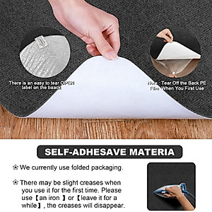 Office Chair Mat for Hardwood Floor, 47"x35" Computer Gaming Rolling Chair Mat Low-Pile Floor Protectors, Anti-Slip Computer Chair Mats for Home Office (47"x35", Brown)