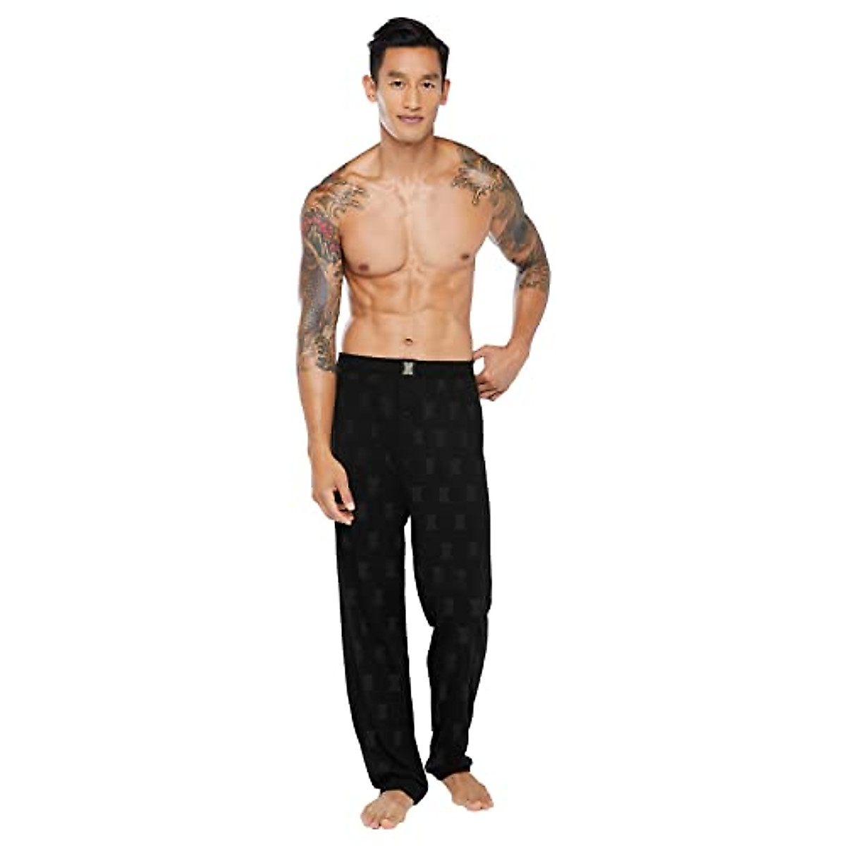Savage X, Men's Sheer X Sleep Pant, Black Caviar, L
