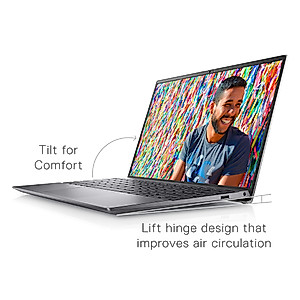 Dell Inspiron 13 5310, 13.3 inch FHD (Full HD) Non-Touch Laptop - Slim and Light - Intel Core i5 Evo, 8GB LPDDR4x RAM, 512GB SSD, Intel Iris Xe Graphics, Windows 10 Home - Silver (Latest Model)