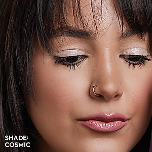 Urban Decay 24/7 Moondust Glitter Eyeshadow Single (Cosmic - Sheer White Sparkle), Buildable Sparkly Eye Glitter, Long-lasting Shimmer Finish, Reflective Eye Shadow Topper - 0.06 oz