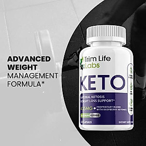 Trim Life Keto Ketosis Supplement Pills (5 Pack)