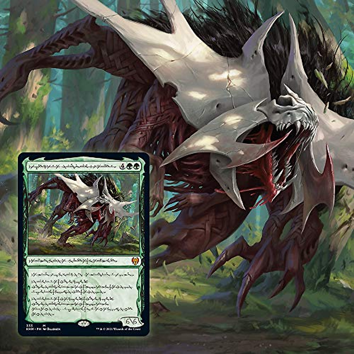 Magic: The Gathering Wizards of The Coast Kaldheim Set Booster Box | 30 Packs (360 Magic Cards)