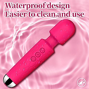 Percussive Handheld Back Muscle Massager Deep Tissue Quiet G S-po-t Massager 20 modes and 8 speeds to choose from USB Rechargeable Massager Ladies Gift DH65F25