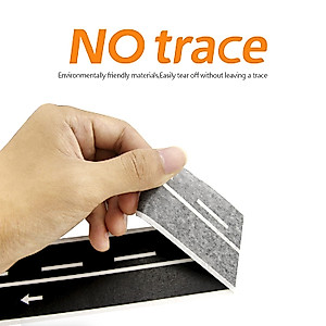 TORMEN Road Sticker Rolls Cars Track and Train Sets Sticker Perfect to Develop Your Kids Imagination and Memory, Play and Gifts for Children Toys(2 Rolls of Road