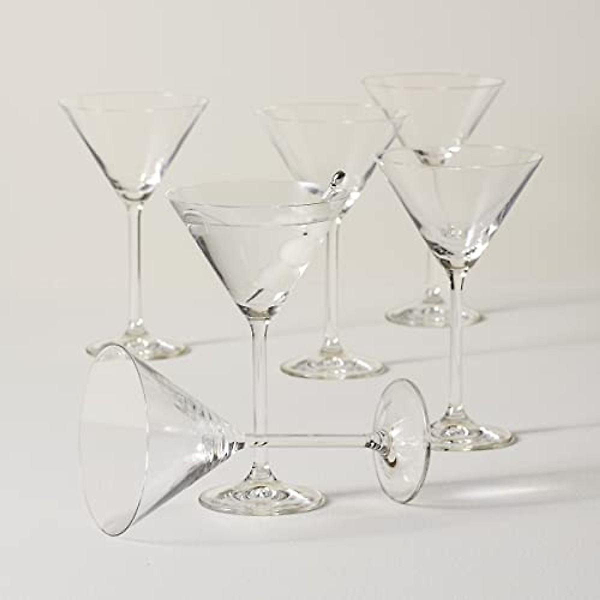 Lenox Tuscany Classics Martini Glass Set, Buy 4 Get 6, 6 Count (Pack of 1), Clear