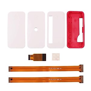 MakerFocus Raspberry Pi Zero W Official Case New, RPI Zero ABS Box Cover Shell Enclosure Cases Compatible for Raspberry Pi Zero V 1.3 Pi 0 with 2pcs 15cm Camera FFC Flex Cable