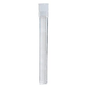 LaMotte 0106 LaMotte 0106 Plastic Test Tube, Square, 2.5 mL-5 mL-10 mL with Cap (Pack of 6)