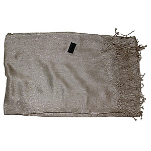 Ted and Jack - Hollywood Dreams Sparkling Metallic Scarf (Pale Gold)