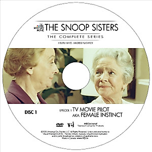 The Snoop Sisters: The Complete Series. Bonus: RARE TV Movie: Do Not Fold, Spindle or Mutilate