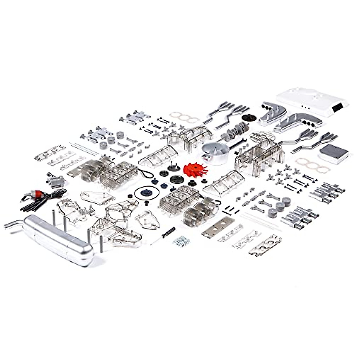 Franzis Porsche 911 Boxer Engine Model Kit - Porsche Museum Edition