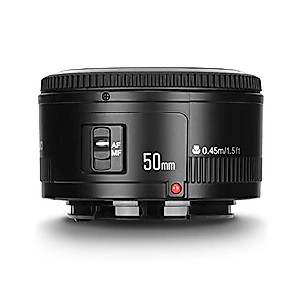 YONGNUO YN50mm F1.8C Lens, Large Aperture Auto Focus Lens, 50MM F1.8 for Canon EF Mount EOS Cameras